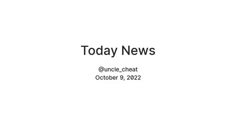 📋today News Uncle Cheat Bot — Teletype