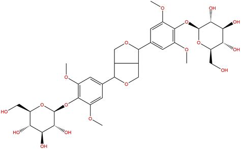 丁香树脂醇双葡萄糖苷 Cas66791 77 3 普瑞法科技 中药成分及标准专家