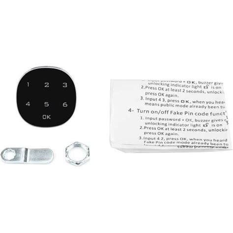 Verrouillage De Mot De Passe Sécurisé Coffret Classeur En Alliage De Zinc Électronique