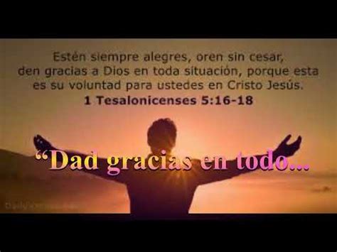 Dad gracias en todo porque ésta es la voluntad de Dios Devocional
