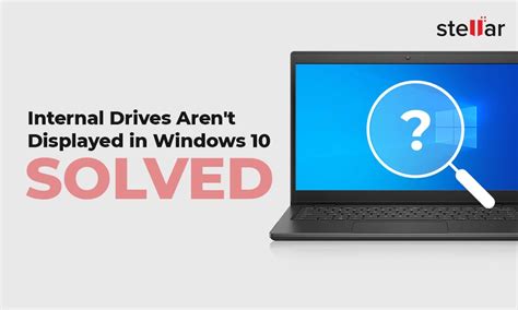 Internal Drives Arent Displayed In Windows 10 Causes And Fixation