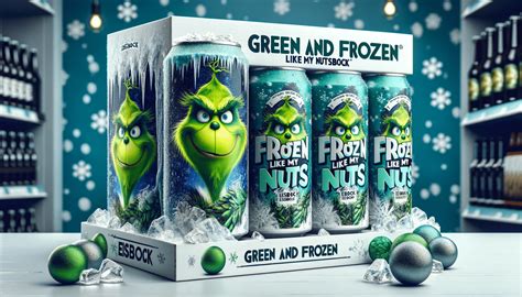 Grinch Beer Frosty Pint Christmas Magic In A Can