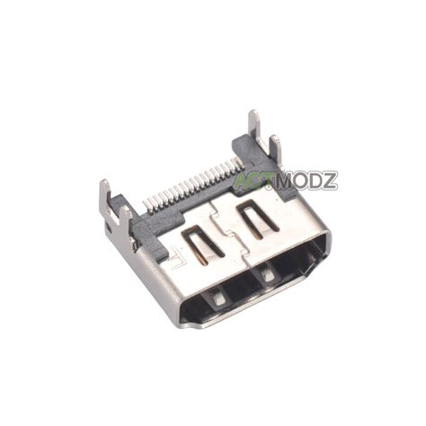 Extremerate Diy 교체 키트 Smd Hdmi 포트 커넥터 소켓 Ps4 용 5 개 게임 및 액세서리