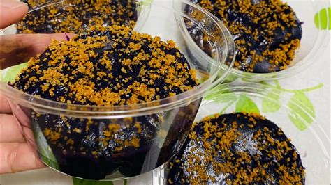 Kalamay Ube — Is A Classic Filipino Kakanin Rice Cake Youtube