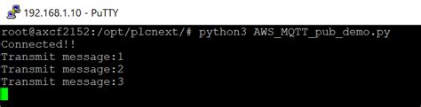 Plcnext Aws Iot Core Python Plcnext Technology