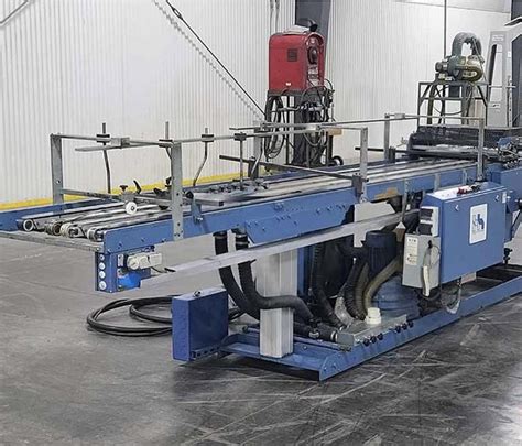 Used Herzog Heymann Registration Table W Plow Fold Perf Score Slit