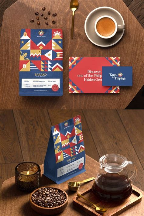 Kape De Filipina Brand Identity Branding Design Logo Coffee Shop