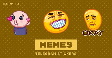 Memes” Animated Sticker Set For Telegram