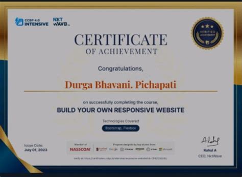 durga bhavani pichapati on linkedin ccbp ccbpian