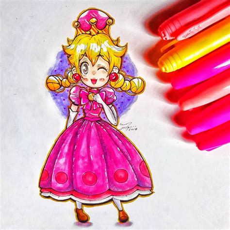 🔅jerry🔅 On Instagram Peachette 💓 Peachette Drawing Supermario