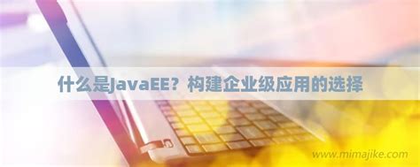 什么是javaee？构建企业级应用的选择 密码极客