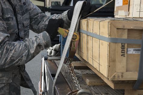 Munitions Storage Crew Safely Transports Ammo Moody Air Force Base
