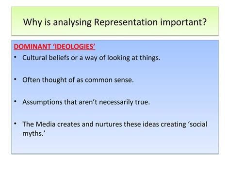 Sexuality Media Representation PPT