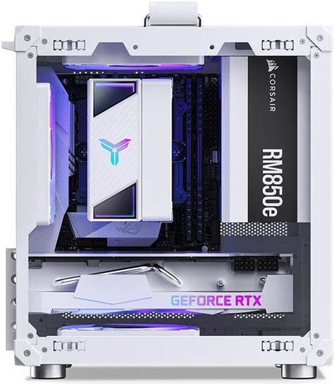 Jonsbo C6 Itx White Itx Handled Mesh Pc Case Simple Compact Desktop Itx Chassis Sp Mb Itx Mini