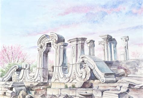 北京水彩风景建筑四夕先生v 站酷zcool