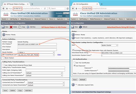 Cucm Intercluster Lookup Service Ils Configuration Guide Based On Password And Tls Certificate