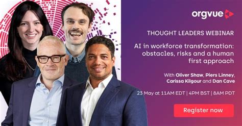 Orgvue On Linkedin Ai In Workforce Transformation Obstacles Risks And A Human First Approach