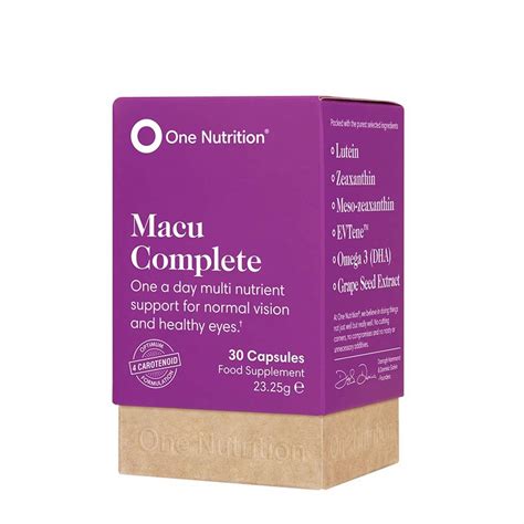 Macu Complete 30 Capsules One Nutrition Turmeric And Honey