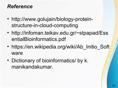 Methods For Protein Structure Prediction Ppt Chemistry Science