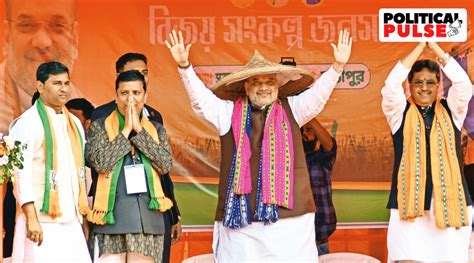 Amit Shahs Dig At Left Congress Tipra Motha ‘tripuras Triple