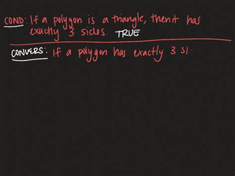 Solved Write The Converse Inverse And Contrapositive Of Each