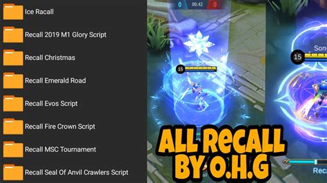 All Recall Mlbb Youtube