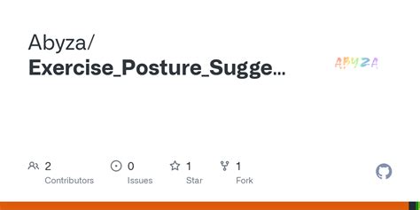 GitHub Abyza Exercise Posture Suggestion System