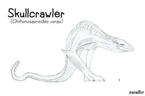 Skull Crawler Coloring Pages [2025]