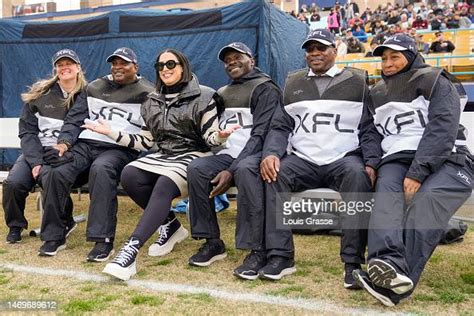 Xfl Co Owner And Ceo Dany Garcia Poses With Xfl Staff Members Before News Photo Getty Images