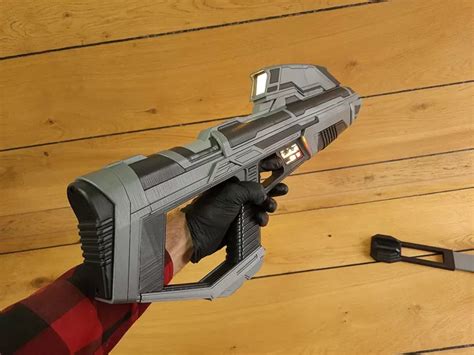 Starfleet Phaser Rifle Star Trek Picard Printable 3d Model 3d Printing Model Threeding