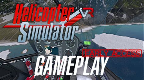 Helicopter Simulator VR 2021 - Rescue Missions - Early Access Gameplay - YouTube