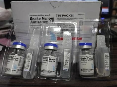 Snake Venum Antiserum Ip Injection At Piece Anti Venom