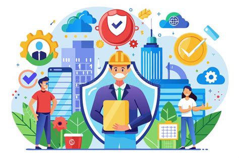 Workers Engage In A Collaborative Effort To Promote Well Being Through