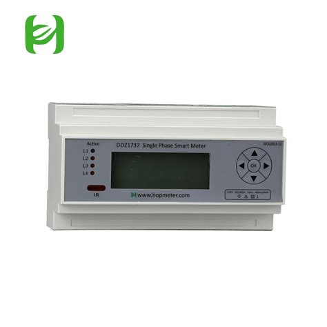 Smart WiFi Single Phase Wireless Kwh Electricity Meter With SIM Card Module Energy Meters And