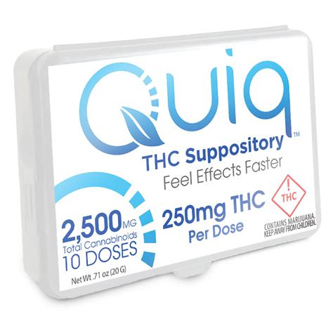 10 Pack Thc Suppository Med Quiq