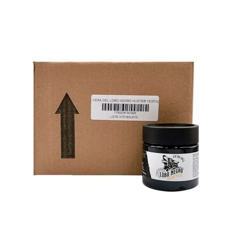 Ecare Caja De Cera Gel Estilizador Para Cabello Lobo Negro Hunter