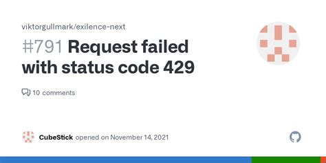 Request Failed With Status Code 429 · Issue 791 · Viktorgullmark