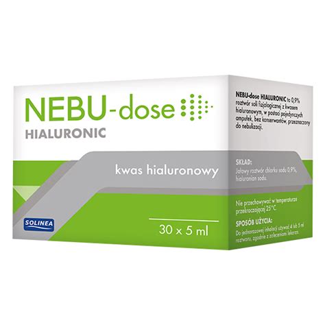 купить в Украине Nebu-Dose Hialuronic, 0,9% раствор для небулайзера с ...