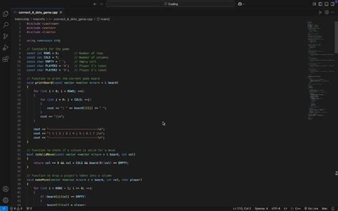Piyush Dhote On Linkedin Coding Internpe C Connectfour