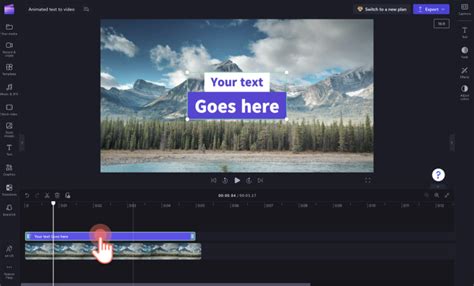 how to add text animation to a video clipchamp blog