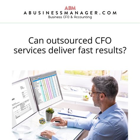 Working With A Cfo Allows Goals And Services To Be Clearly Outlined So