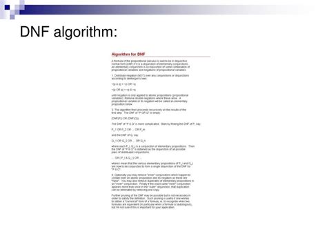 Ppt High Dimension Cnf To Dnf Conversion In Grid Computing