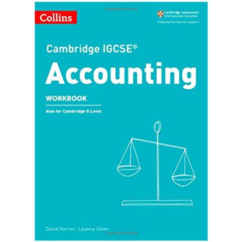 Collins Cambridge Igcse Accounting Workbook Isbn 9780008254124