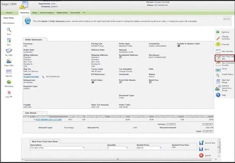 Promoting Order With Special Items Using Gumu Sage Crm Sage 100