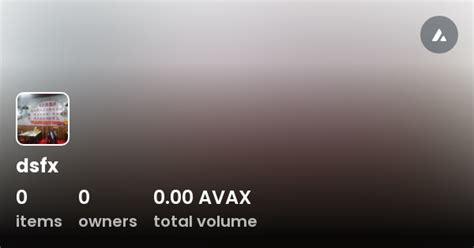 Dsfx Collection OpenSea