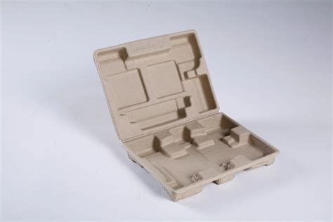Clamshell Paper Pulp Packaging Molded Pulp Packaging Customized Pulp