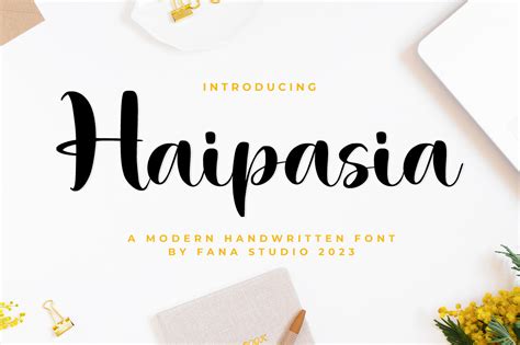 Haipasia Font By Fanastudio Creative Fabrica