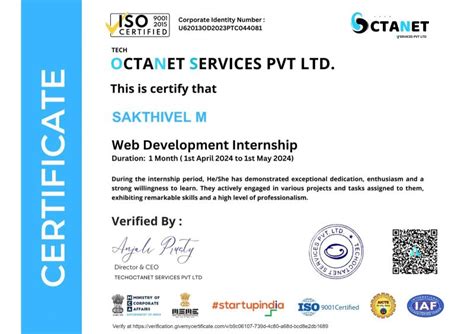 Sakthivel Manikandan On Linkedin Webdevelopment Internship Learning