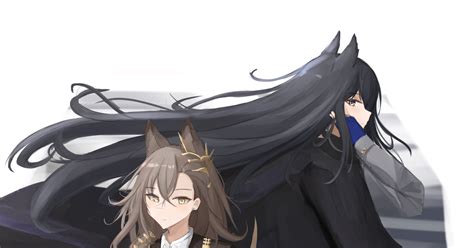 Girl Animalears Tail Texas And Penance Pixiv