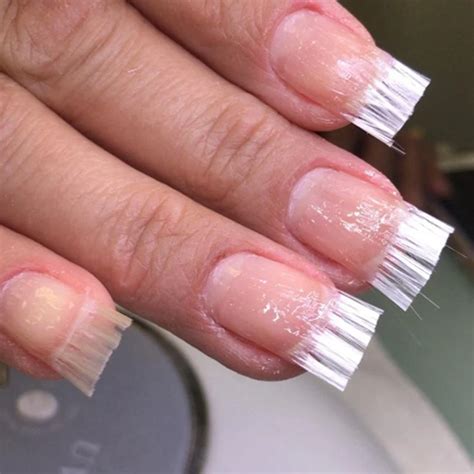 1set Art Nail Extension Fiber 3cm Fiberglass Nails Nail Art Quick